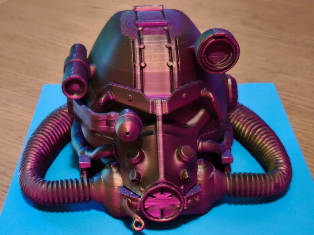 Fallout: Helmet t-60 scale - Free 3D Print Model - MakerWorld