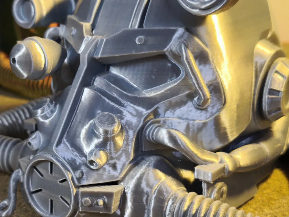 Fallout: Helmet t-60 scale - Free 3D Print Model - MakerWorld