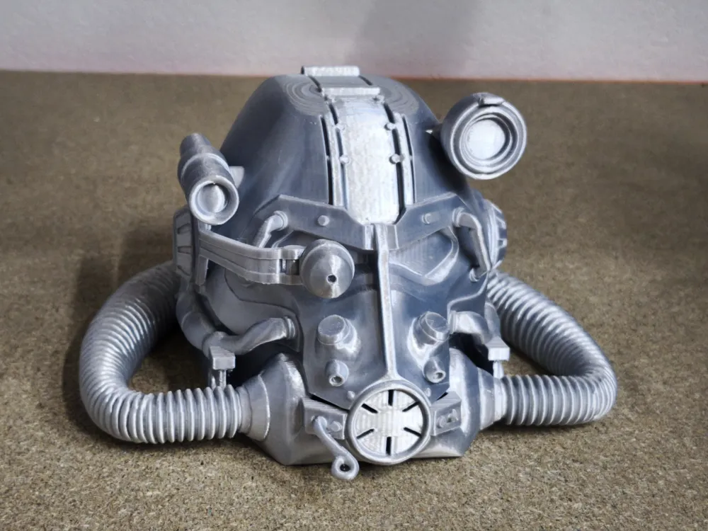 Fallout: Helmet t-60 scale - Free 3D Print Model - MakerWorld