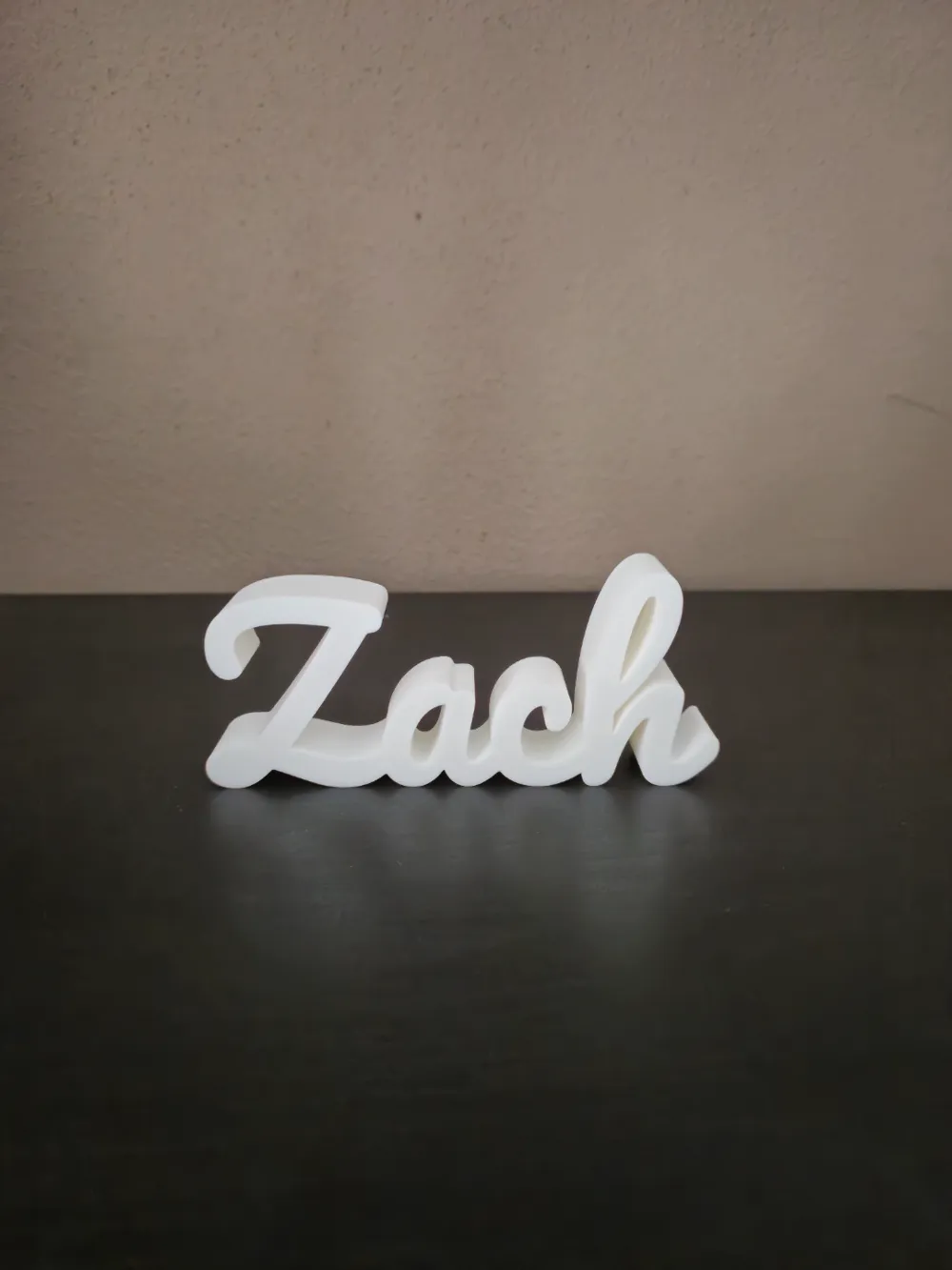Zach Name Sign Display Decor by GabT - MakerWorld