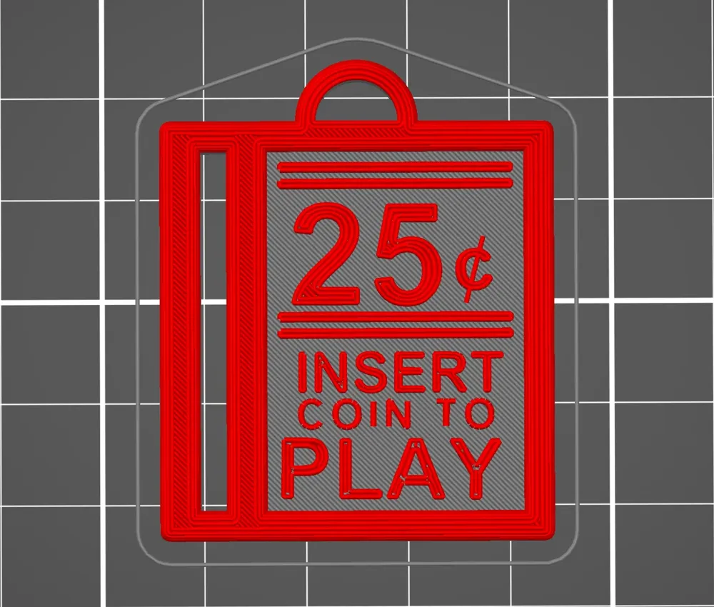 Insert Coin To Play Ornament by DrawnToDigital - MakerWorld