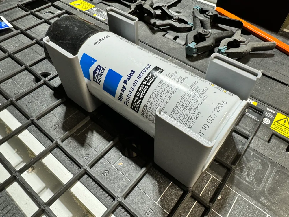 Gridfinity Spray Paint Can Mount by mash007 MakerWorld: Download Free ...