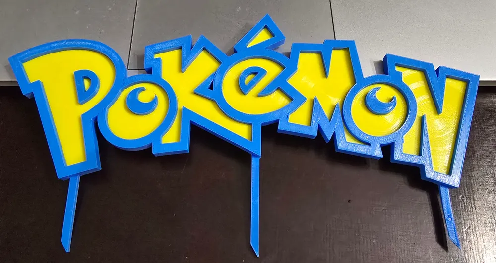 Pokemon Cake Topper by weezlie - MakerWorld