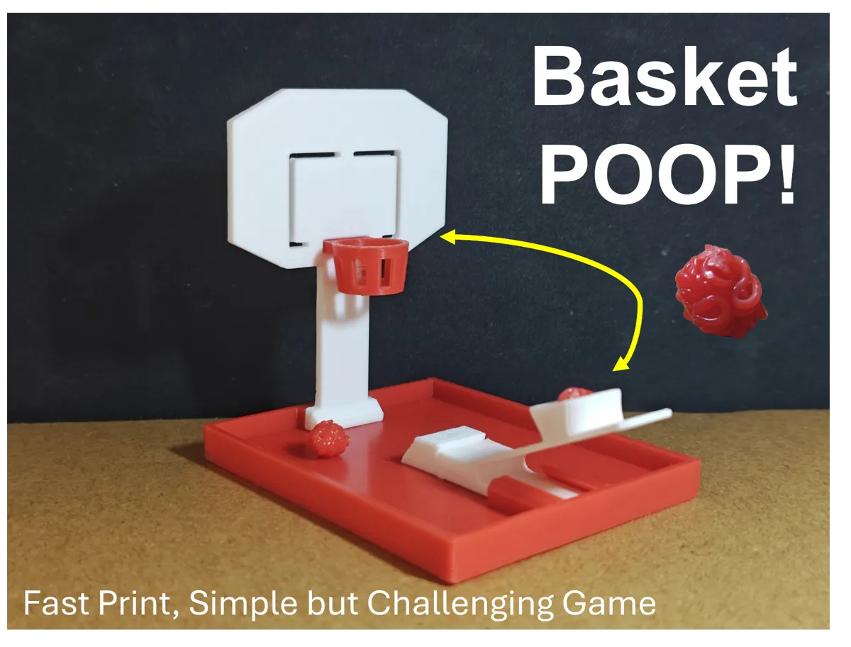 BasketPOOP Game: Fingertip Basketball (Bamboo Poop) Game - Free 3D ...