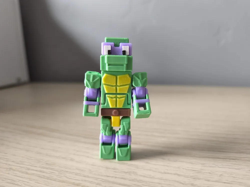 TMNT Inspired Blocky Ninja Turtle-Minecraft Style by Spennolio ...