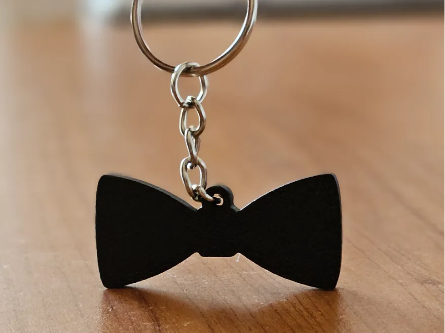 Bow Tie Keychain by Turi Pirrone MakerWorld: Download Free 3D Models