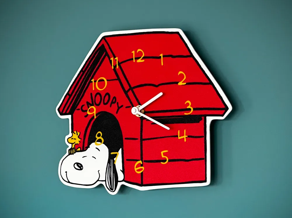 Snoopy Wall Clock by shamix3d - MakerWorld
