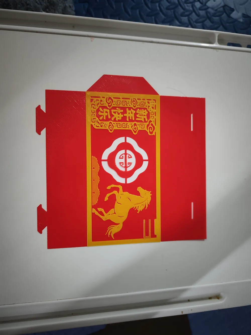 10g ultradünner roter Umschlag zweifarbig Druck pausieren – Kostenloses ...