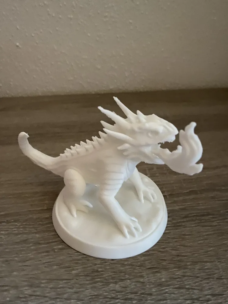 Dungeons&Dragons Fire Lizard by Toms3DWelt MakerWorld: Download Free 3D ...