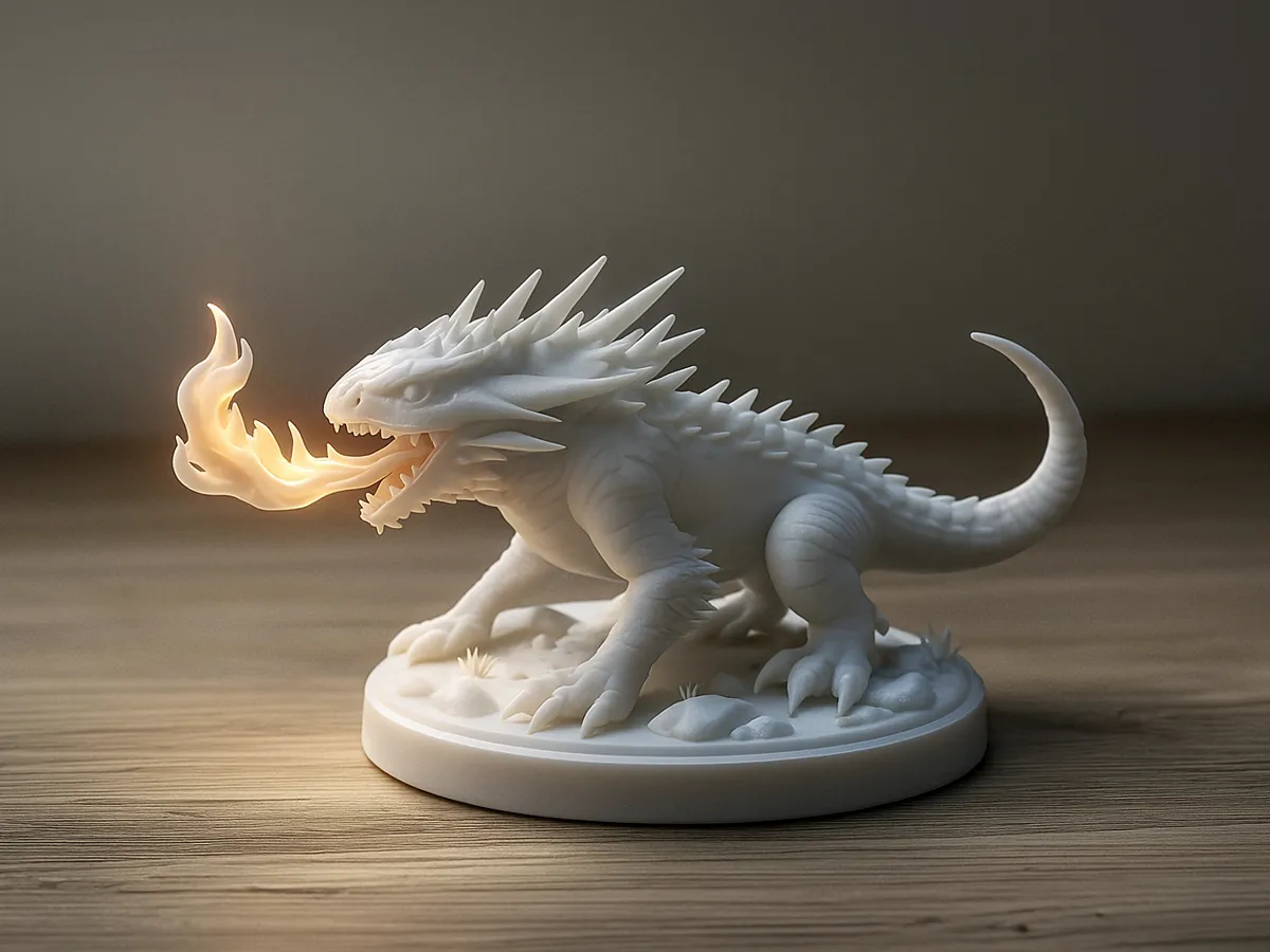 Dungeons&Dragons Fire Lizard by Toms3DWelt MakerWorld: Download Free 3D ...