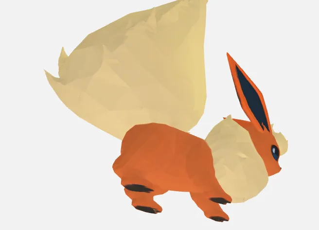 Figura de Flareon :D - Modelo de impresión 3D gratuito - MakerWorld