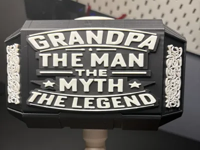 Mjolnir - Thor Hammer Remixed by emp3thy MakerWorld: Download Free 3D ...