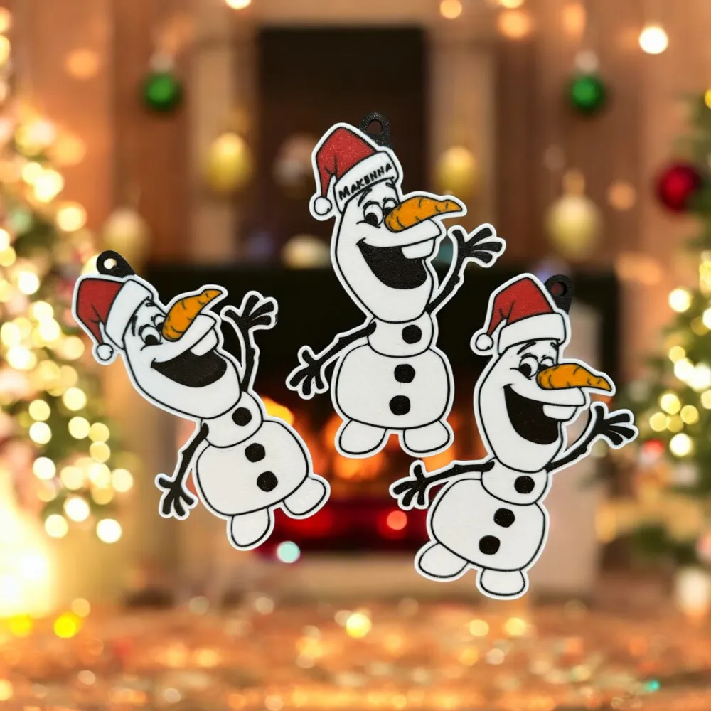 Olaf Santa Ornament by Sh^ts'N'Giggles3d MakerWorld: Download Free 3D ...