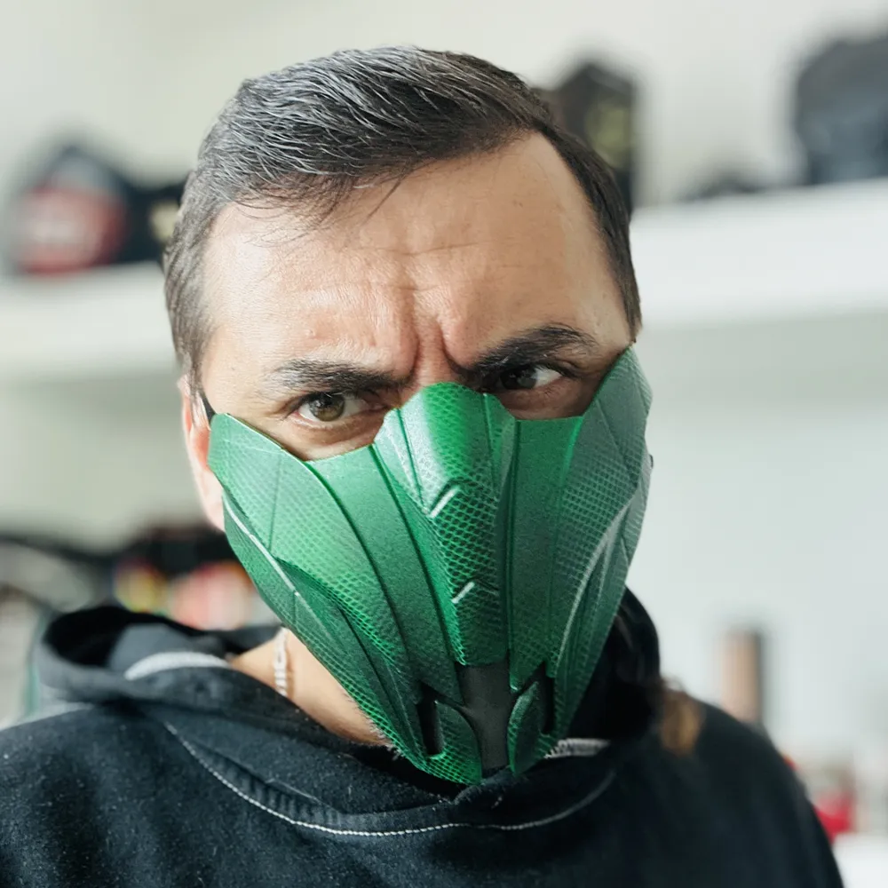 Reptile mask from Mortal Kombat 1 - MKX Remastered by ShQ@r.Ok ...