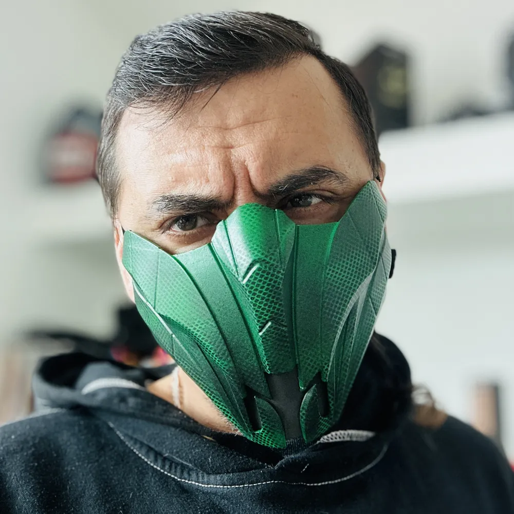 Reptile mask from Mortal Kombat 1 - MKX Remastered by ShQ@r.Ok ...