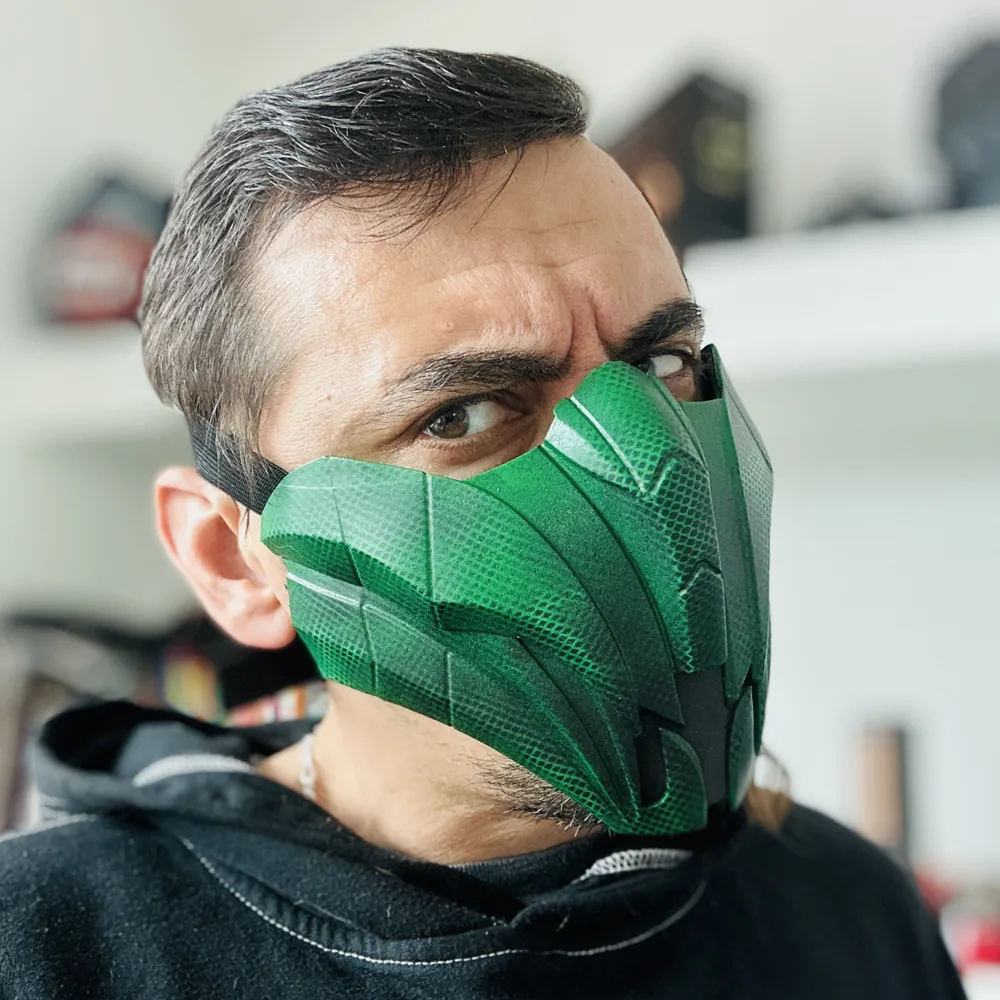 Reptile mask from Mortal Kombat 1 - MKX Remastered by ShQ@r.Ok ...