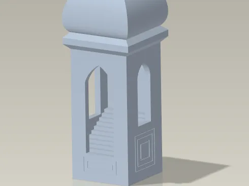 Square Tower by Sharp - MakerWorld