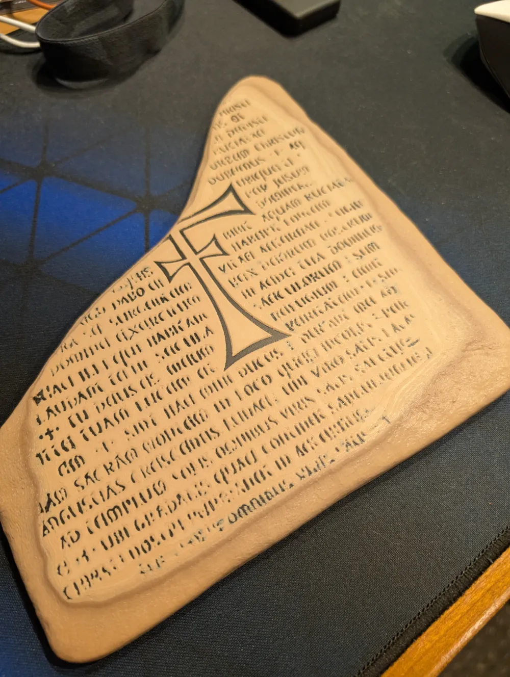 Indiana Jones Last Crusade Grail Tablet - Free 3D Print Model - MakerWorld