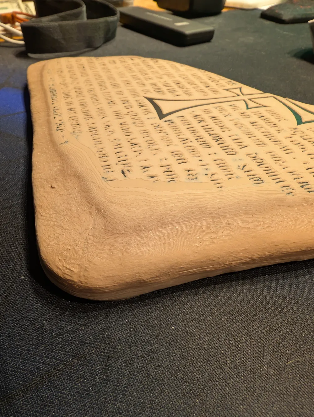 Indiana Jones Last Crusade Grail Tablet - Free 3D Print Model - MakerWorld