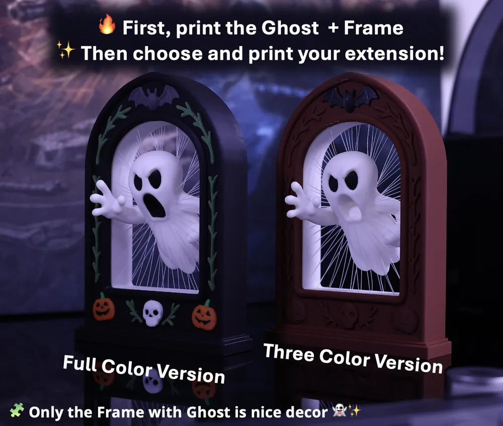 Ghost Portal Frame by Mdesign MakerWorld: Download Free 3D Models