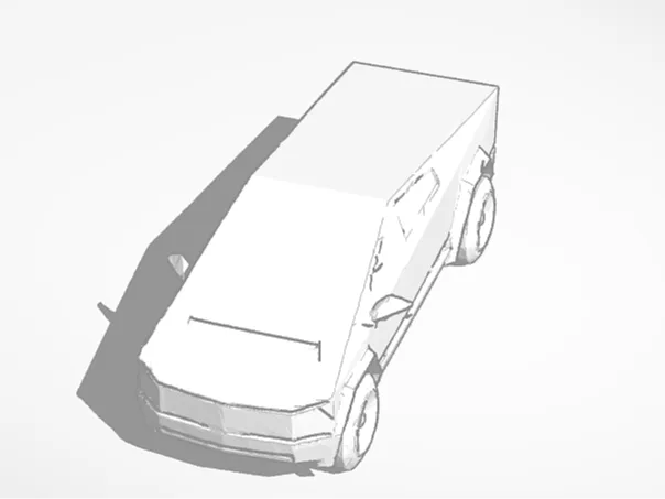 Tesla 2025 Tesla Cybertruck - Free 3D Print Model - MakerWorld