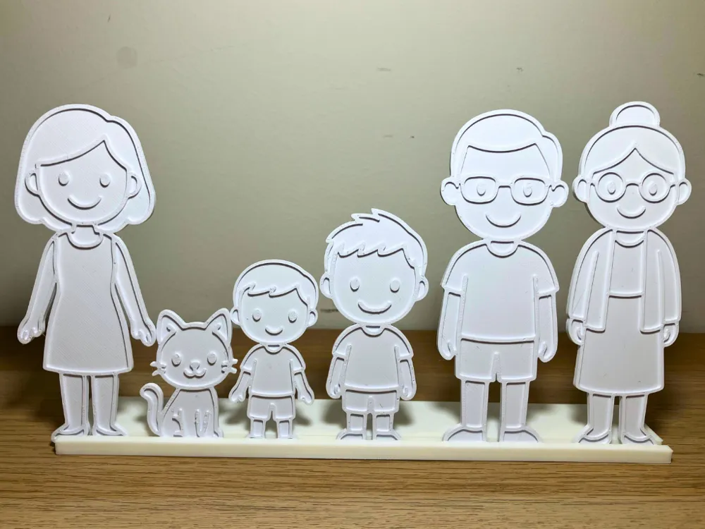 Build-Your-Own Family – Grandparents Colouring Set by A*i*m*e*e ...