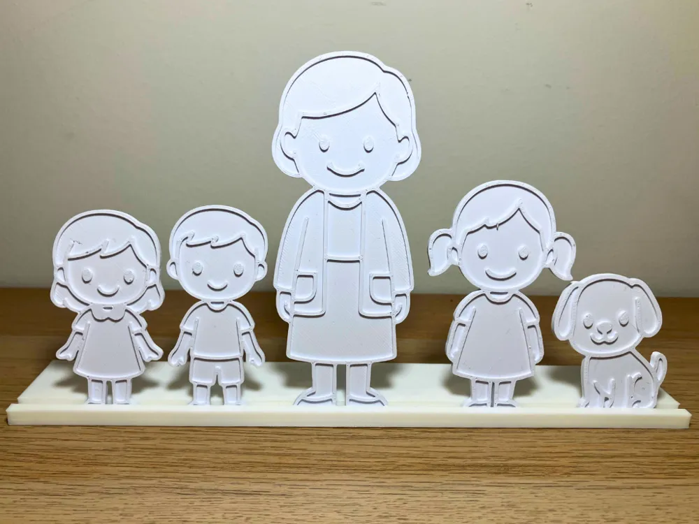 Build-Your-Own Family – Grandparents Colouring Set by A*i*m*e*e ...