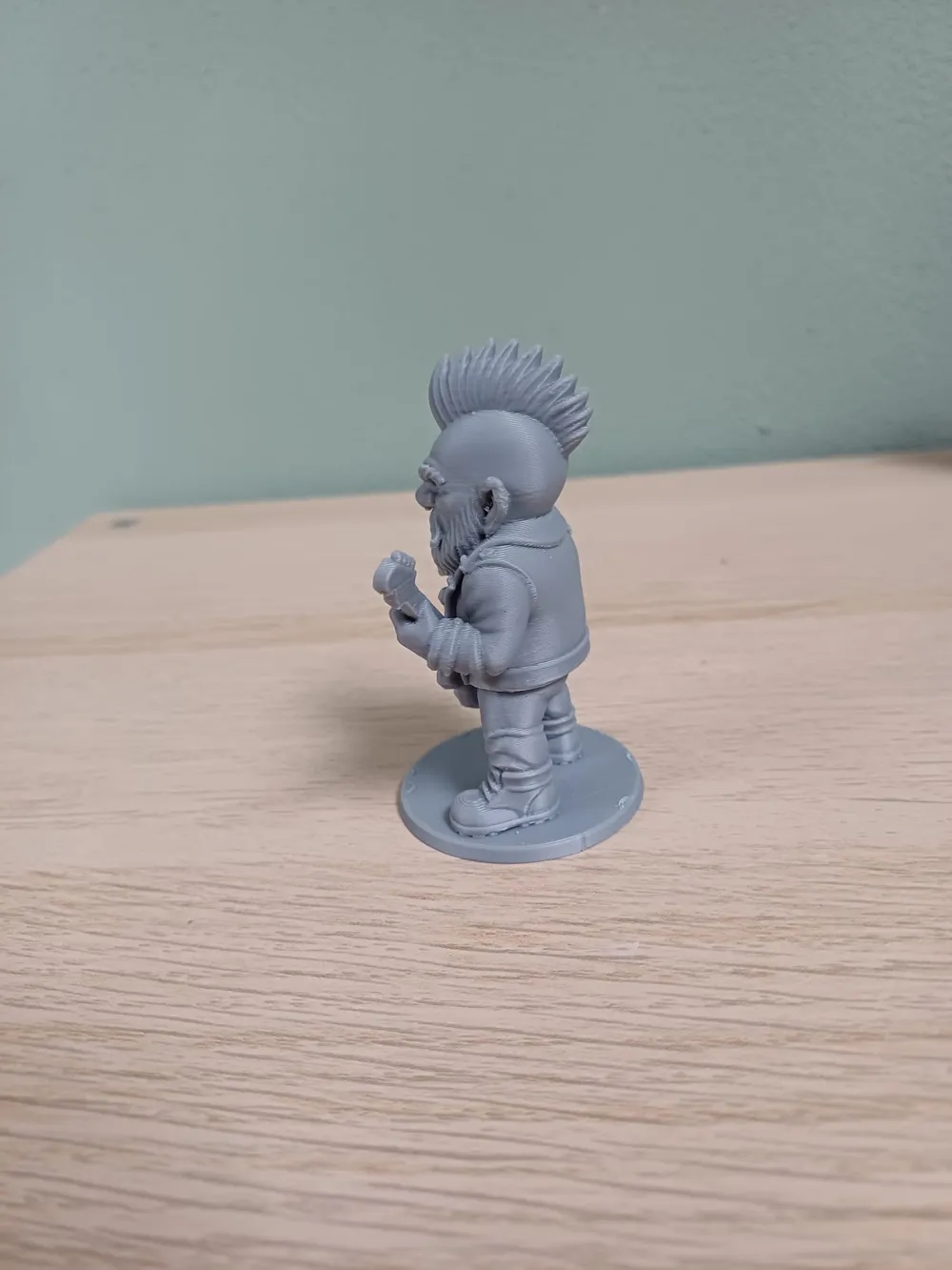 Punk Rock Gnome with Electric Guitar by Koffiekoek MakerWorld: Download ...