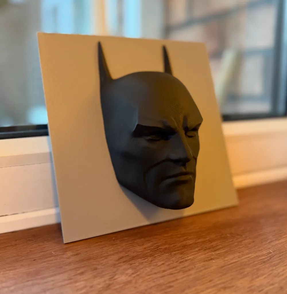 Batman - Wall Art - Free 3D Print Model - MakerWorld