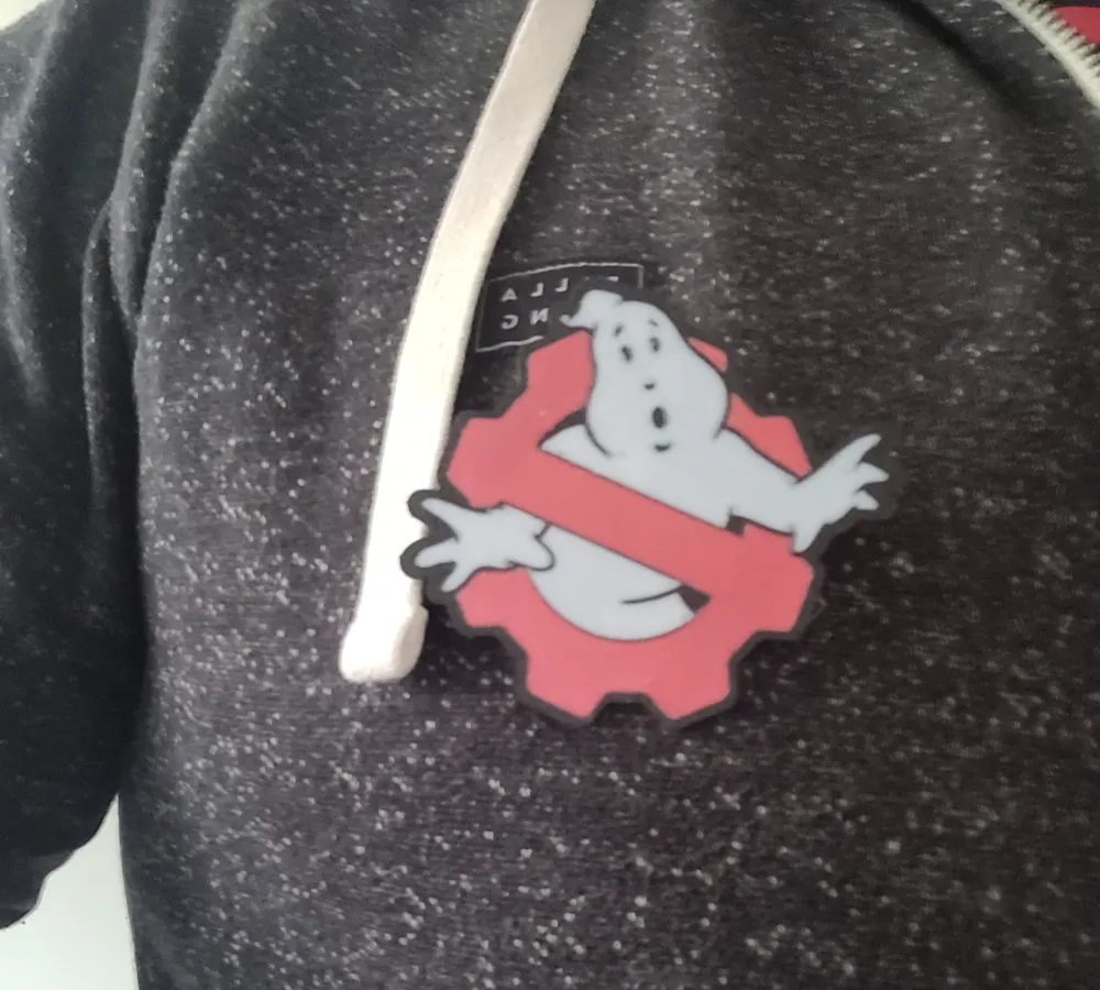 Ghostbusters Paranormal Research Badge by Smithingtons - MakerWorld