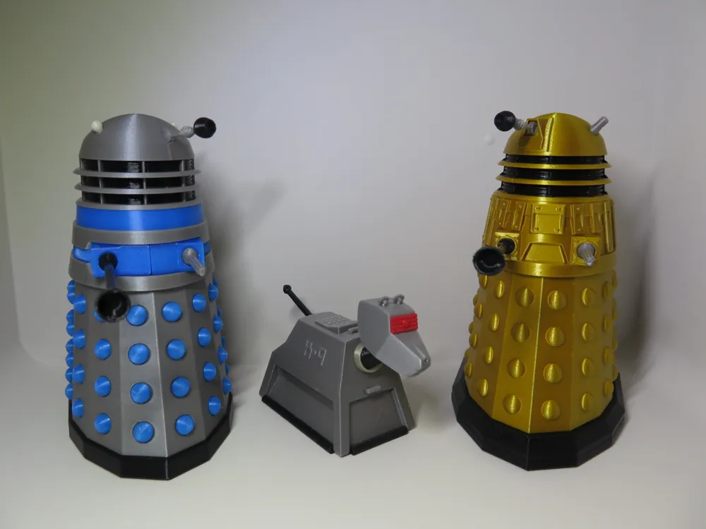 Doctor Who - Time War Dalek [2005] - Free 3D Print Model - MakerWorld