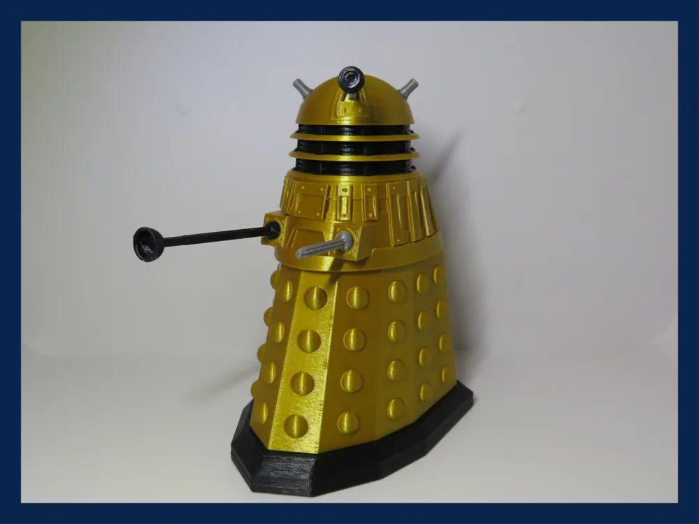 Doctor Who - Time War Dalek [2005] - Free 3D Print Model - MakerWorld