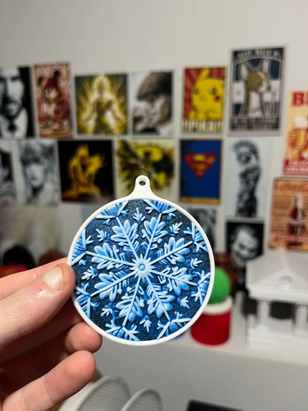 Hueforge Christmas Ornaments V2 - Free 3D Print Model - MakerWorld