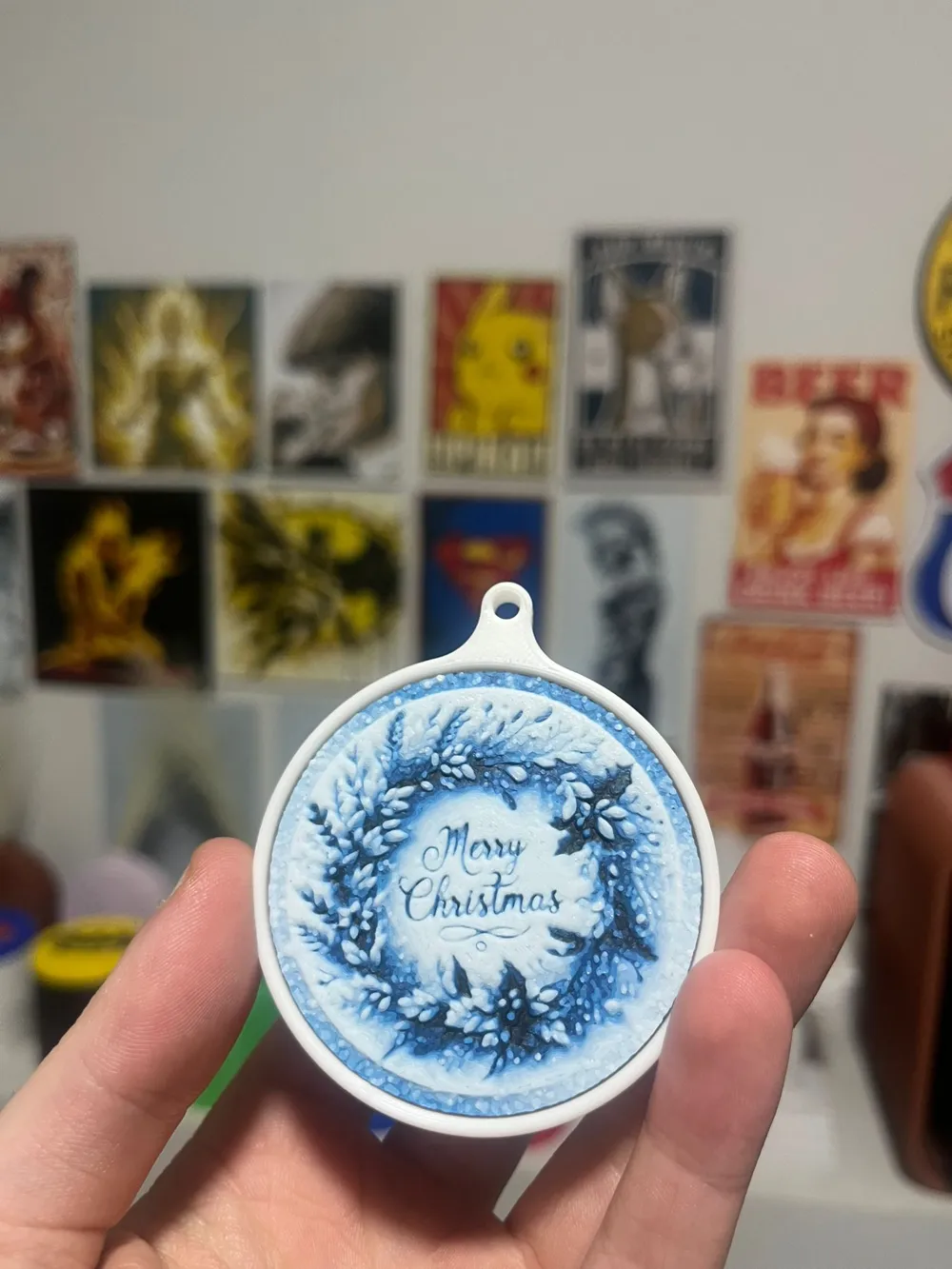 Hueforge Christmas Ornaments V2 - Free 3D Print Model - MakerWorld