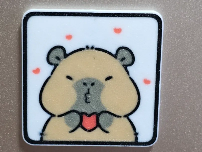Capybara Refrigerator Magnet Set (2/24) by 狂飙di小猪 - MakerWorld