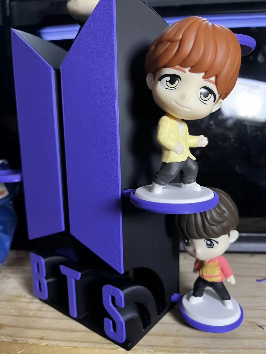 BTS STAND - Free 3D Print Model - MakerWorld