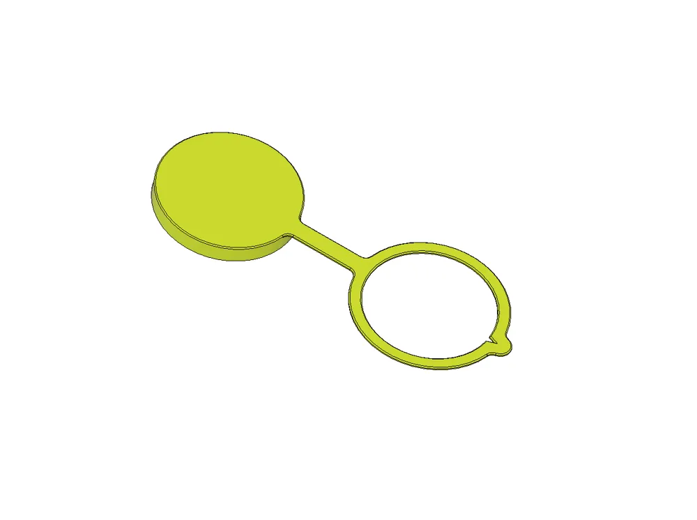 Ford Focus/Transit Connect windshield washer cap. - Free 3D Print Model ...