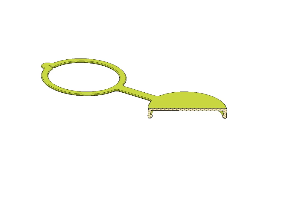 Ford Focus/Transit Connect windshield washer cap. - Free 3D Print Model ...