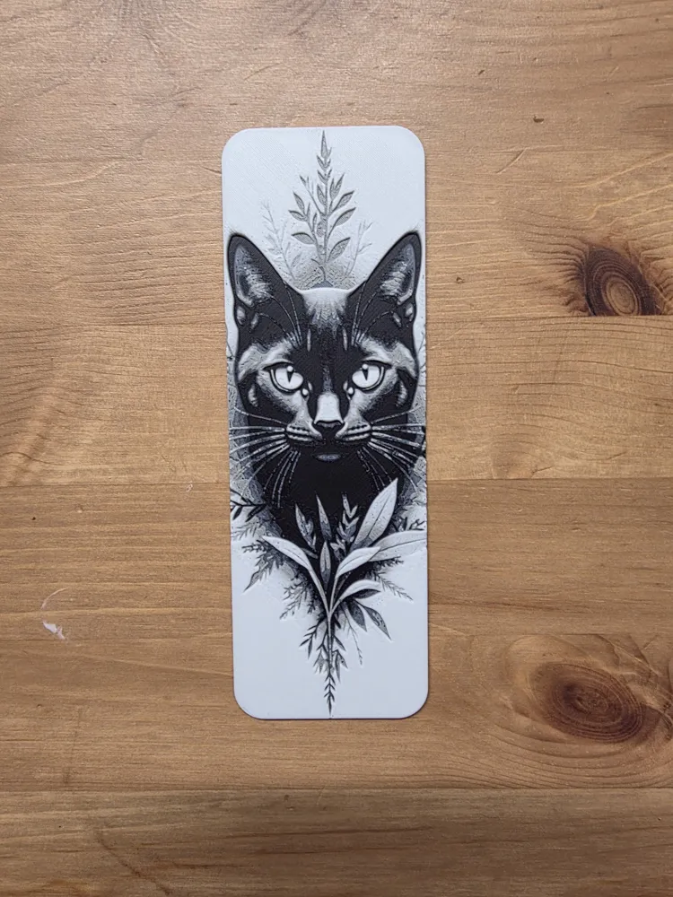 Cat Bookmark – Kostenloses 3D-Druckmodell – MakerWorld
