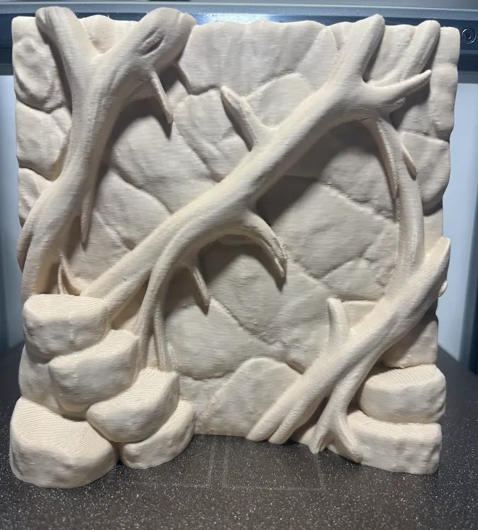 3D Terrarium Background with Rocks & Roots - Free 3D Print Model ...