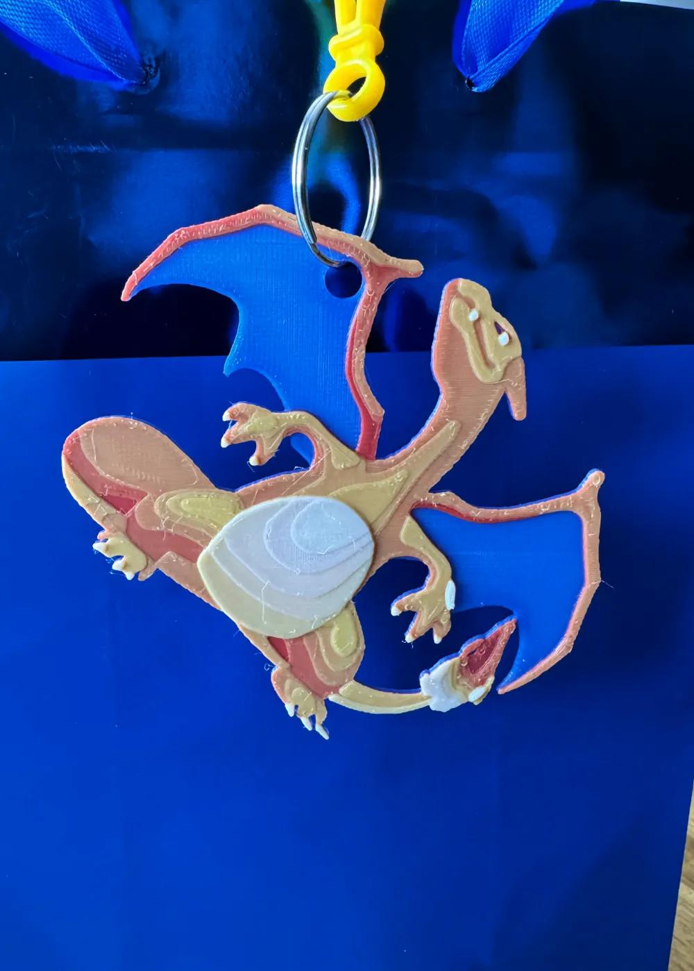 HueForge Charizard Keychain by heyitscasie - MakerWorld
