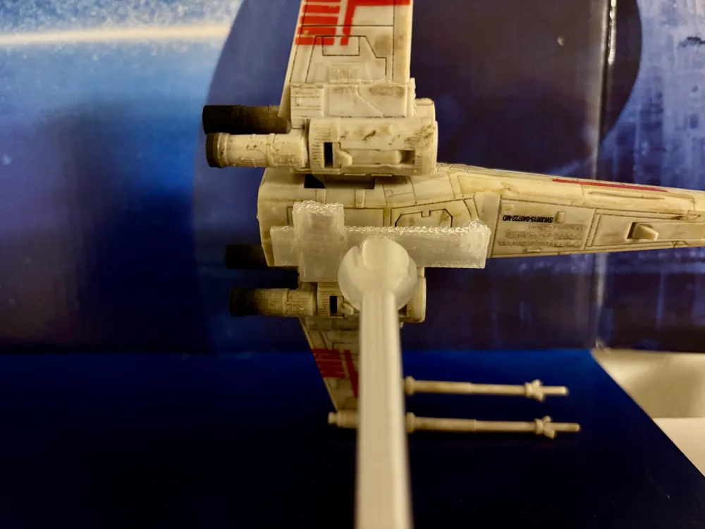 Star Wars MGS X-Wing Custom Stand - V2 by CT-1226 - MakerWorld