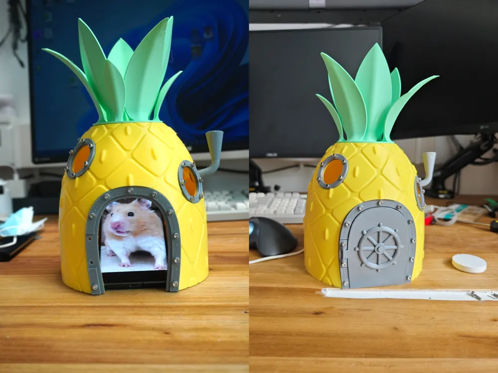 Pineapple House Hamster Hideaway SpongeBob Pineapple under the sea by ...
