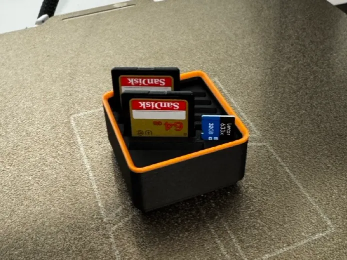 Gridfinity SD Card Holder by Finn - MakerWorld