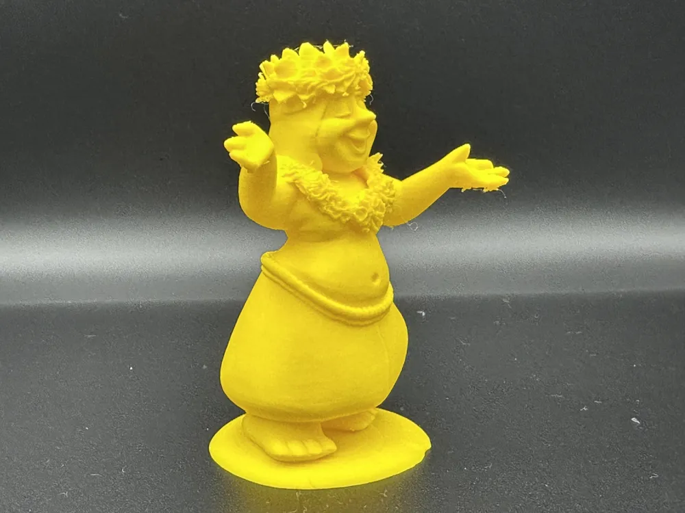 Hula Girl - Free 3D Print Model - MakerWorld