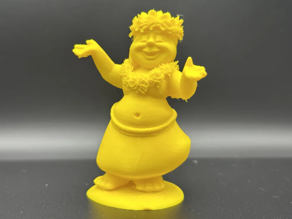 Hula Girl - Free 3D Print Model - MakerWorld