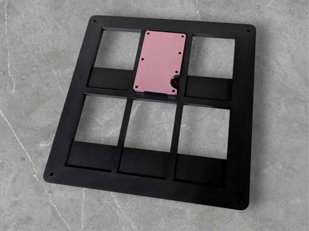 Metal wallet jig for F1 Ultra and F2 Ultra UV by Turtle MakerWorld ...