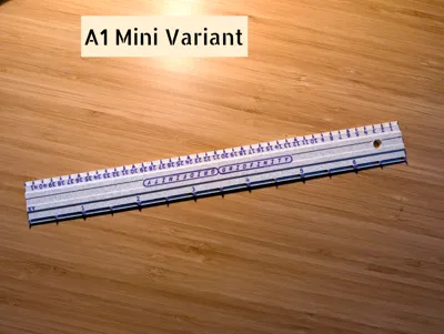 Gridfinity Ruler MKII [7 Unit Length] by engineering by coincidence ...