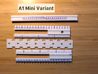 Gridfinity Ruler MKII [7 Unit Length] by engineering by coincidence ...