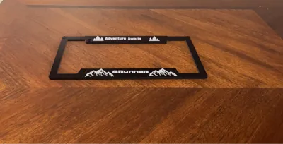 License Plate Frame 3d print model download - MakerWorld